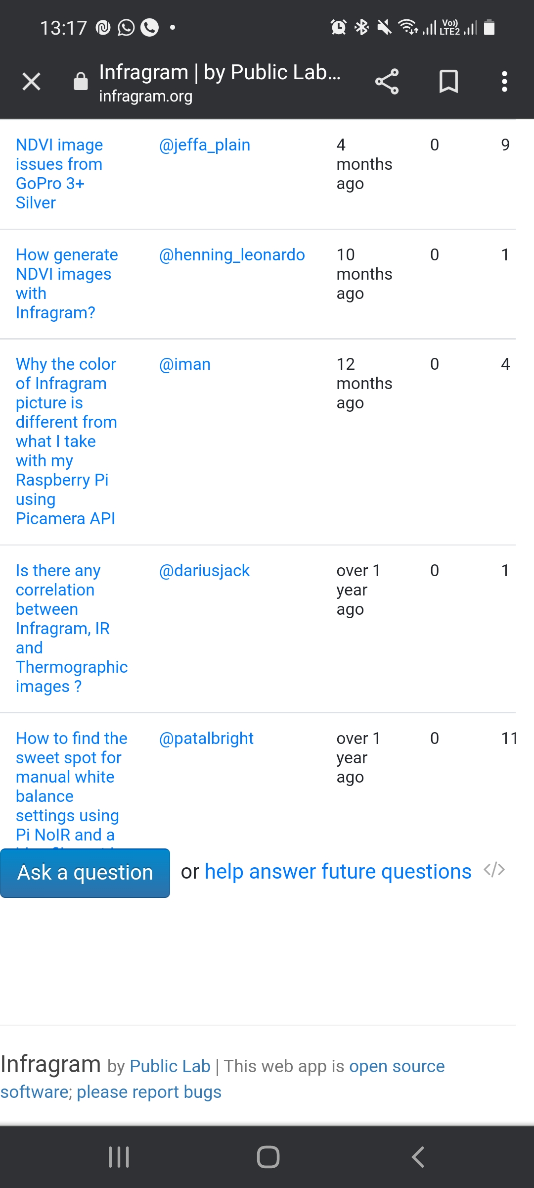 Add padding above the button [GSOC2022] · Issue #242 · publiclab/infragram · GitHub