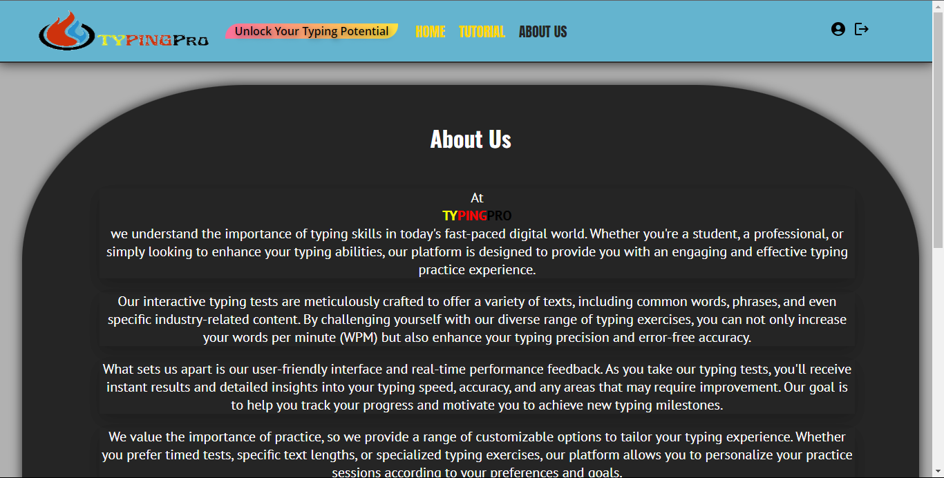 GitHub - MoumitaMurmu/TypingPro: Build an engaging Typing Speed Test ...
