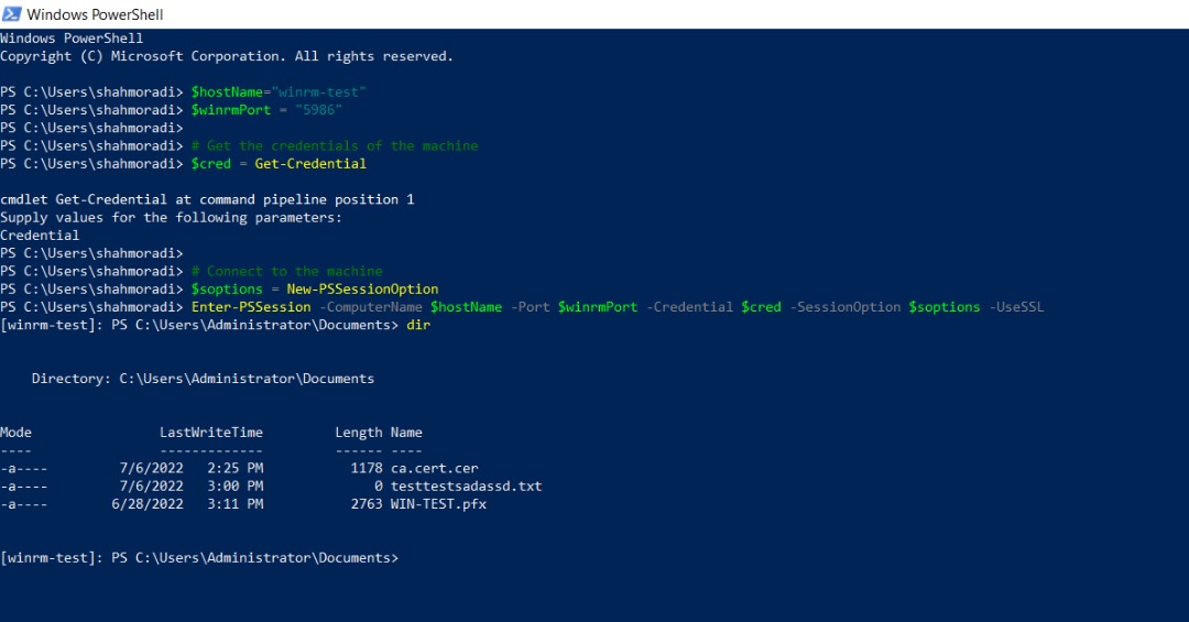 Problem on running WinRM over SSL · Issue #158 · glpi-project/glpi-agent · GitHub