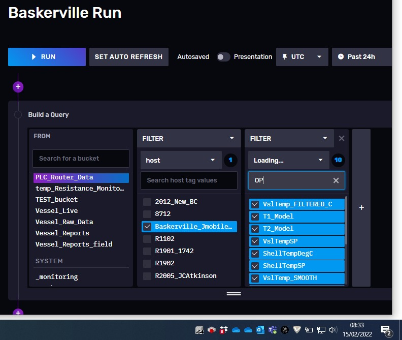 Filter field endlessly displays "...Loading" in FILTER box (Query Builder in a Notebook) · Issue ...