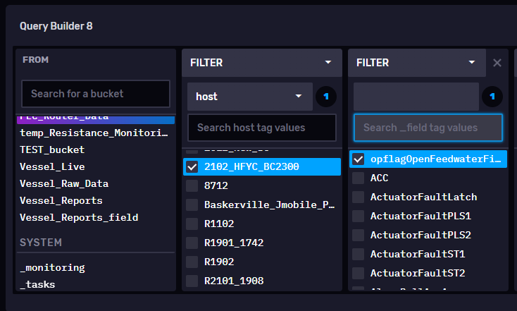 Filter field endlessly displays "...Loading" in FILTER box (Query Builder in a Notebook) · Issue ...