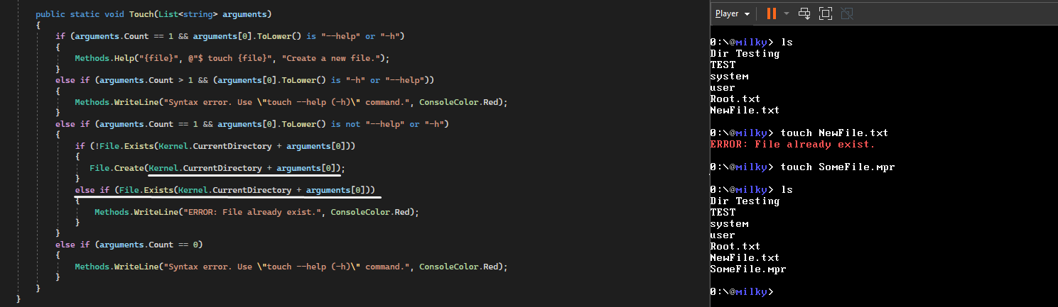 System.IO (FileNotFoundException), When using File.Exists. · Issue #2323 · CosmosOS/Cosmos · GitHub