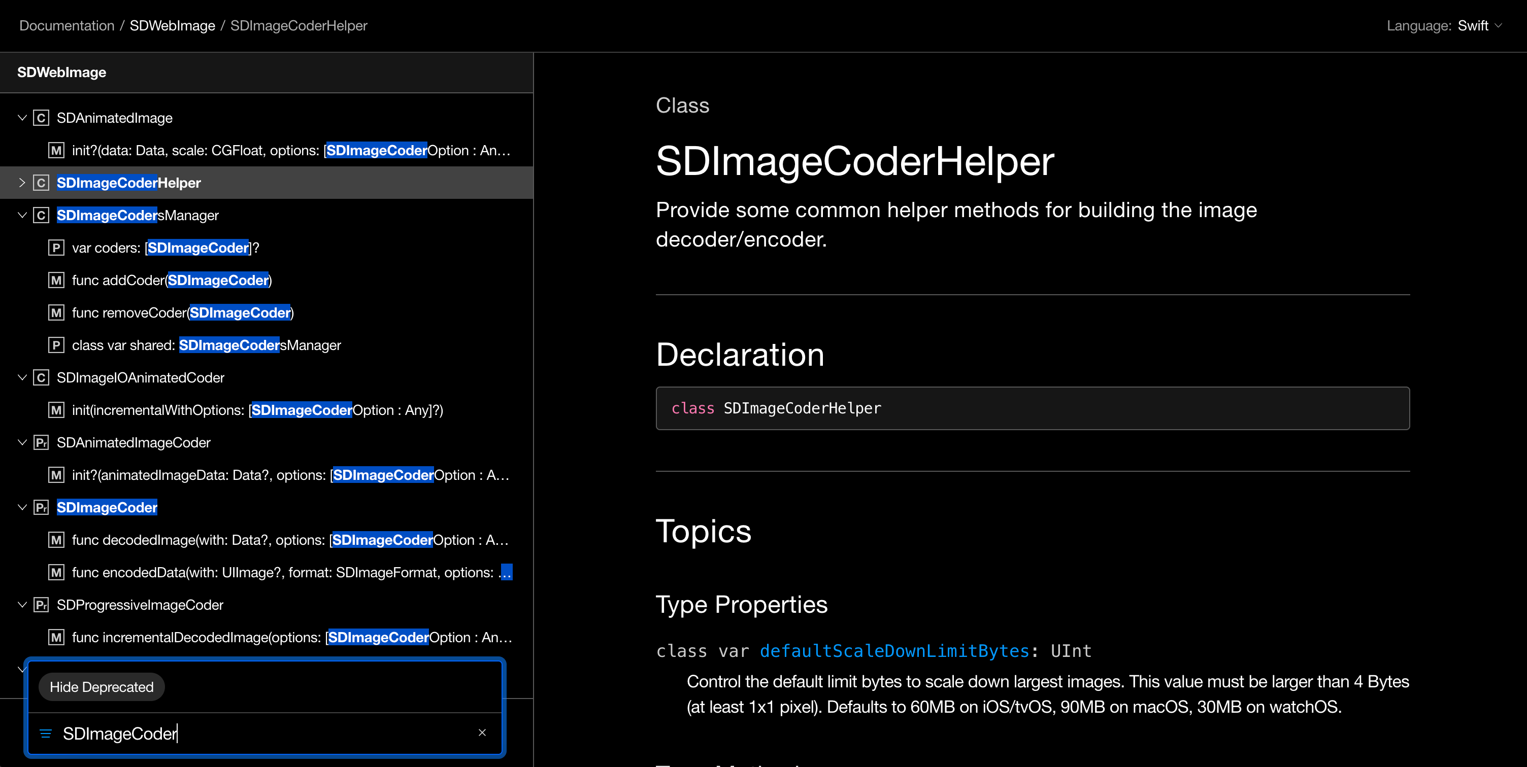 [Announcement] New DocC generated SDWebImage documentation site available · SDWebImage ...