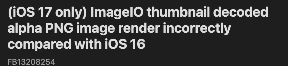 Image display deeper only on iOS 17.0 · Issue #3609 · SDWebImage ...
