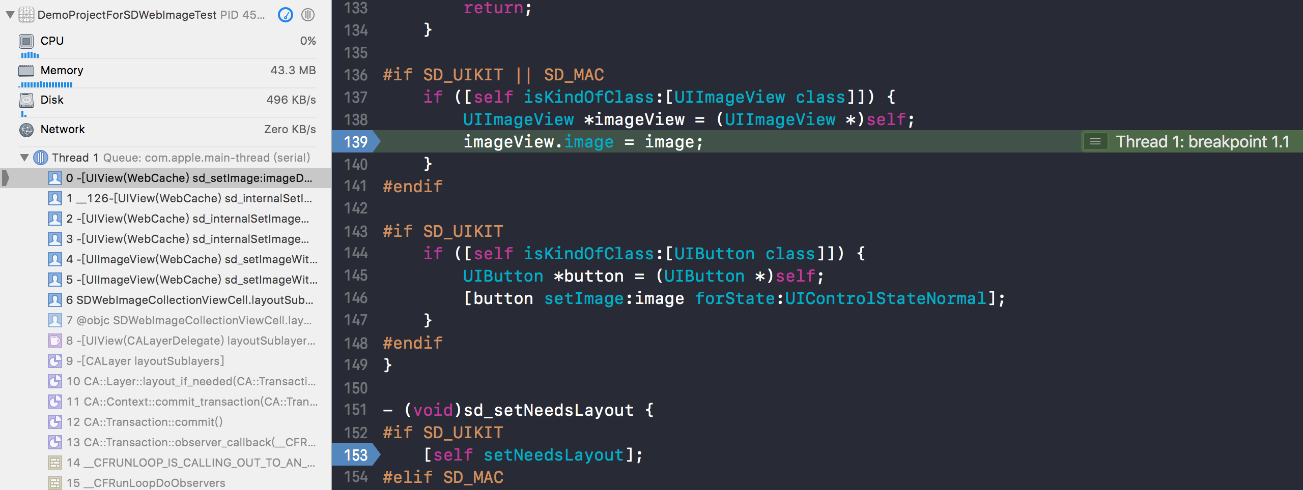 Update ImageView falling infinite loop on using sd_setImage on ...