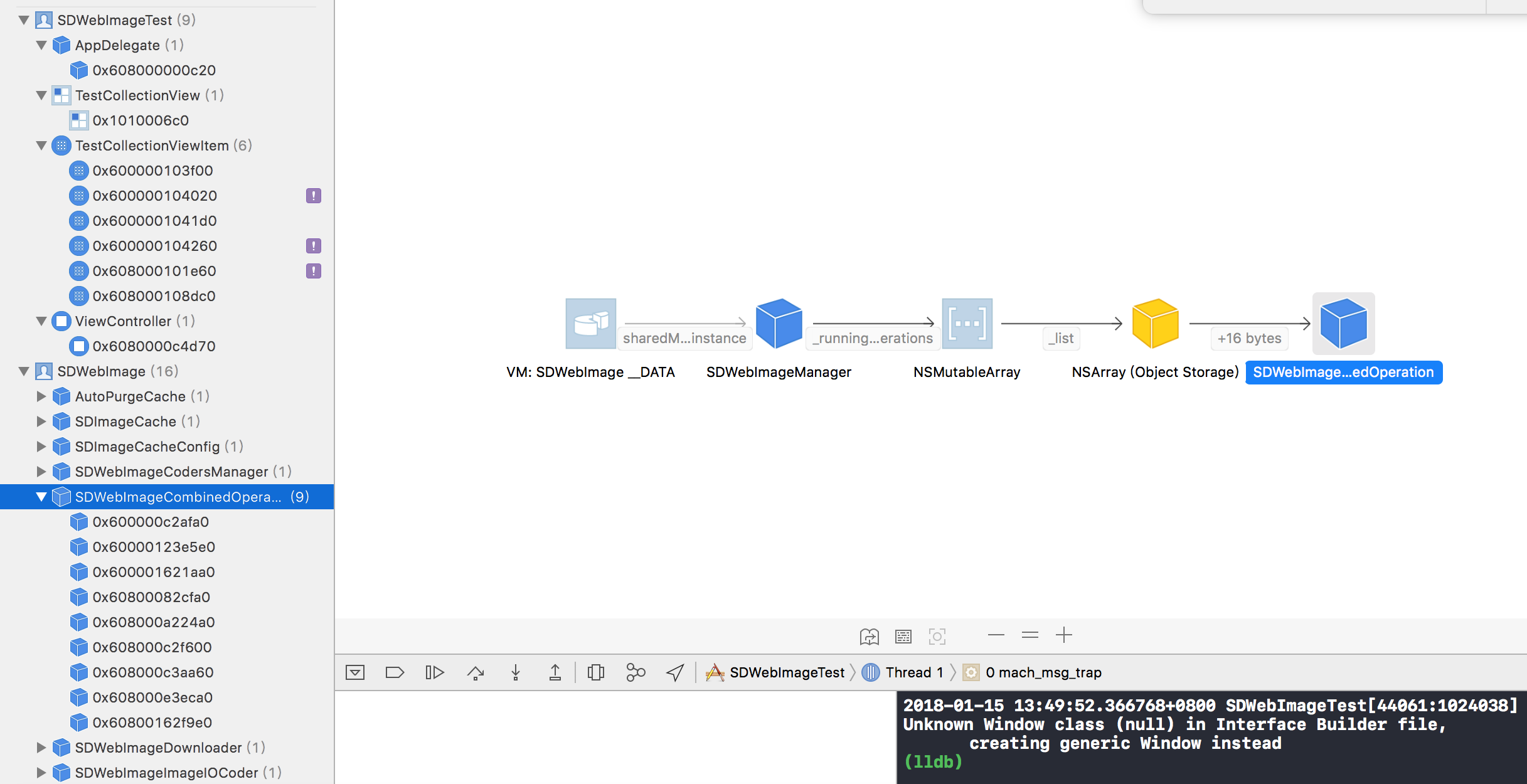 Extremely high memory usage, NSCollectionView · Issue #2176 · SDWebImage/SDWebImage · GitHub