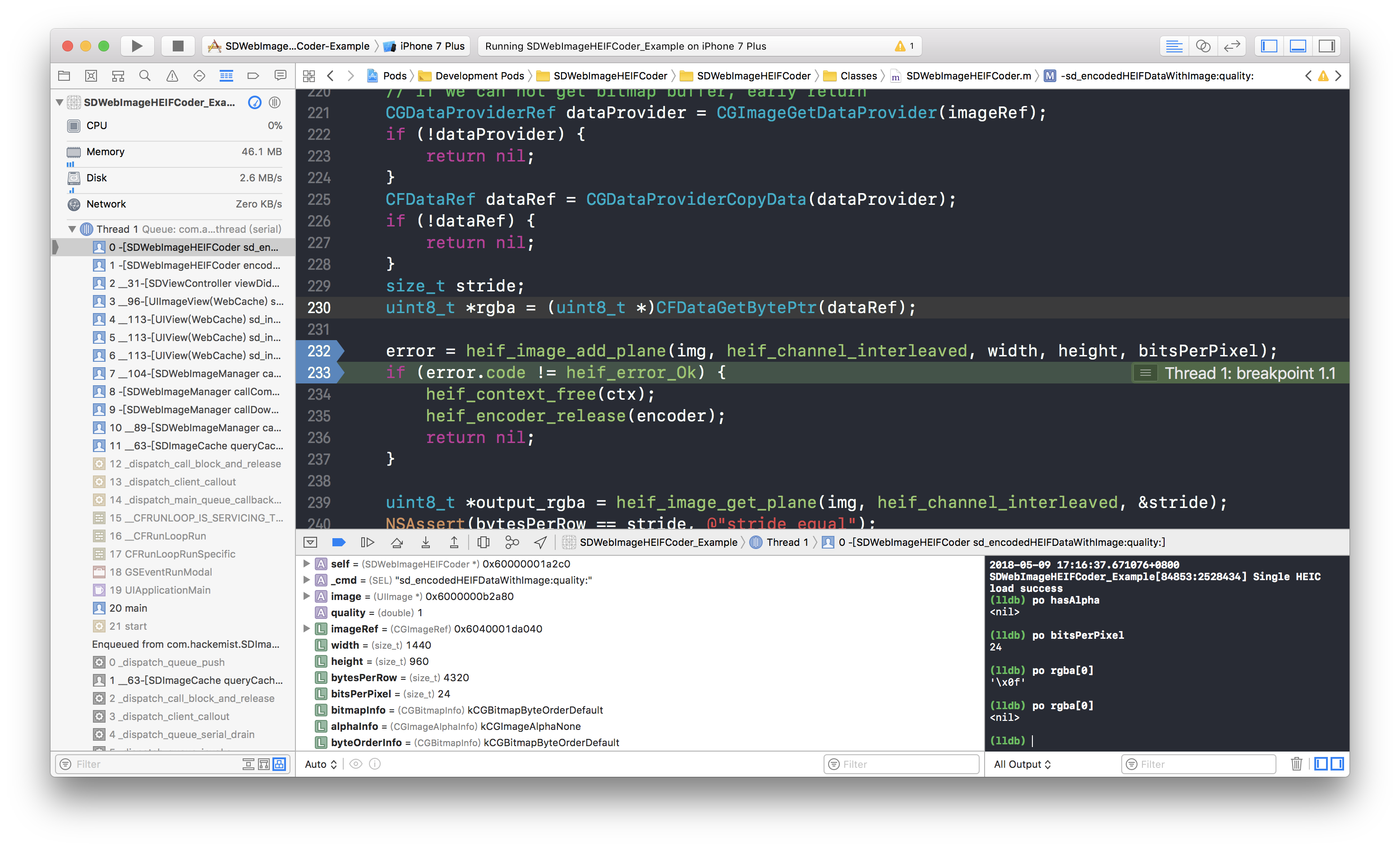 Question about compile & usage on iOS/macOS platform · Issue #16 · strukturag/libheif · GitHub