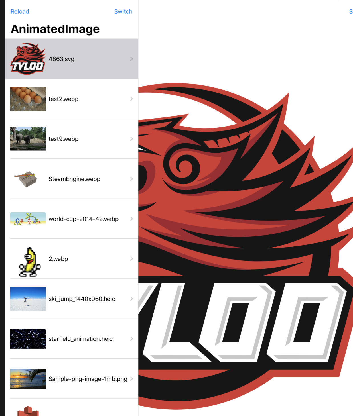 EXC_BAD_ACCESS crash on some SVGs using AnimatedImage · Issue #87 · SDWebImage/SDWebImageSwiftUI ...