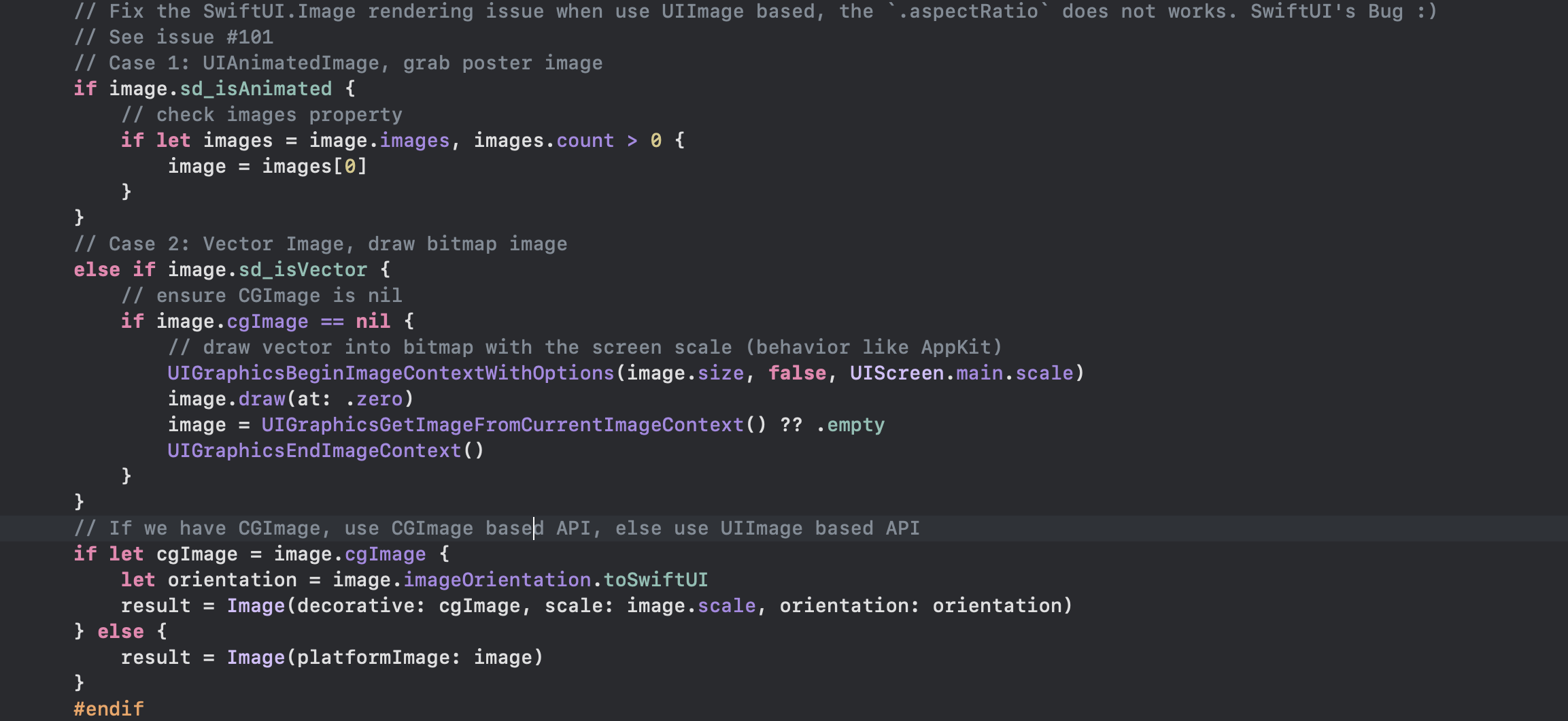 Can't properly render images with exif data · Issue #101 · SDWebImage/SDWebImageSwiftUI · GitHub