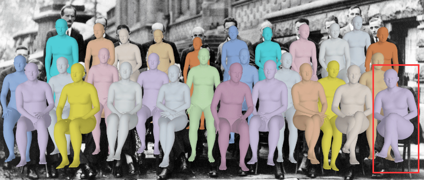 How to get the 3d position of the SMPL template in a image? · Issue #377 · Arthur151/ROMP · GitHub