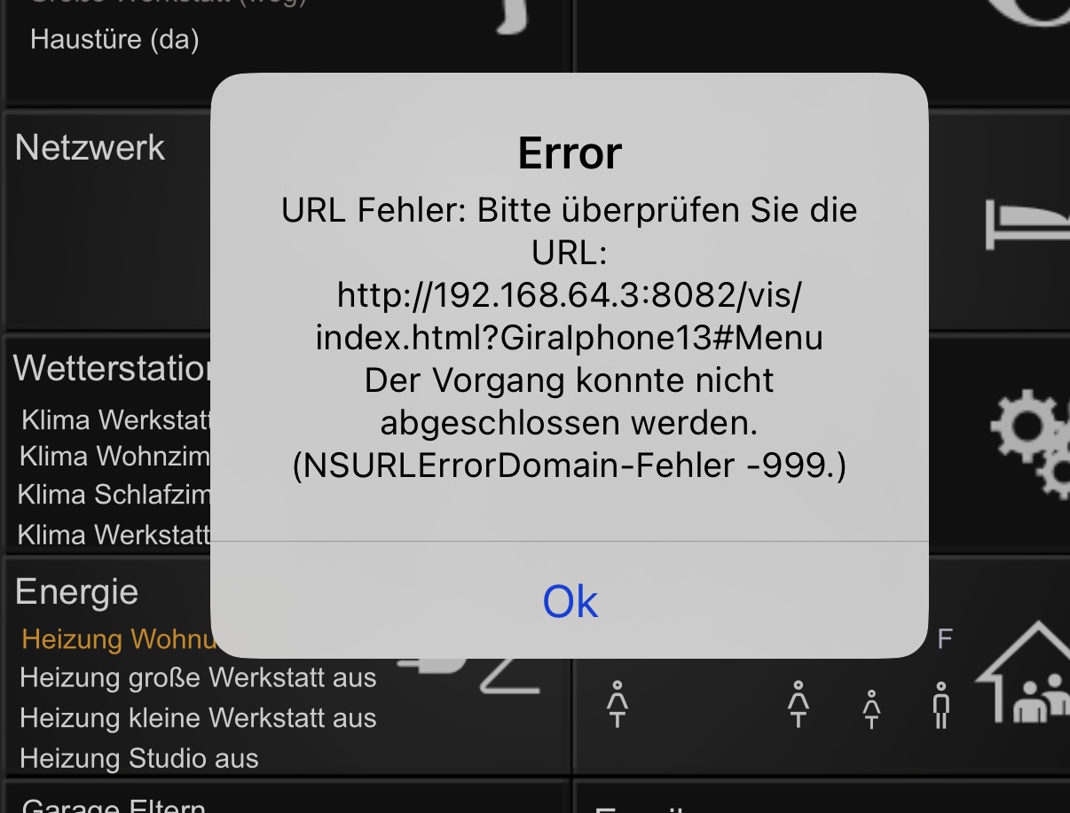 Vis Iphone App Has Some Issues When Loading The Vis Project · Issue 799 · Iobrokeriobroker