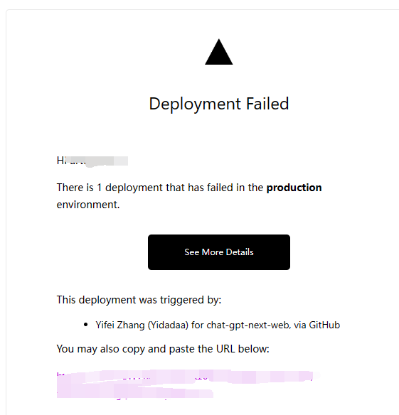 Vercel部署过一段时间会报错[Bug] · Issue #1224 · ChatGPTNextWeb/NextChat · GitHub
