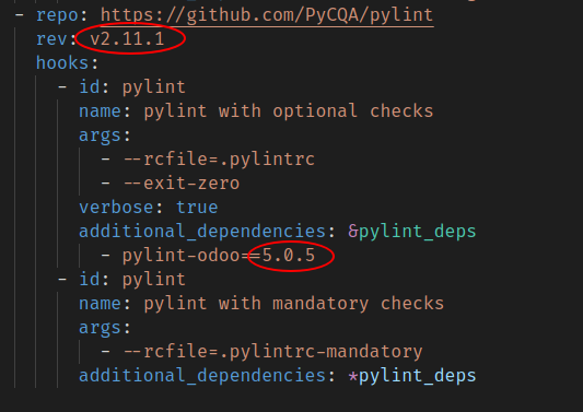pre-commit incompatible libraries · Issue #663 · OCA/maintainer-quality-tools · GitHub
