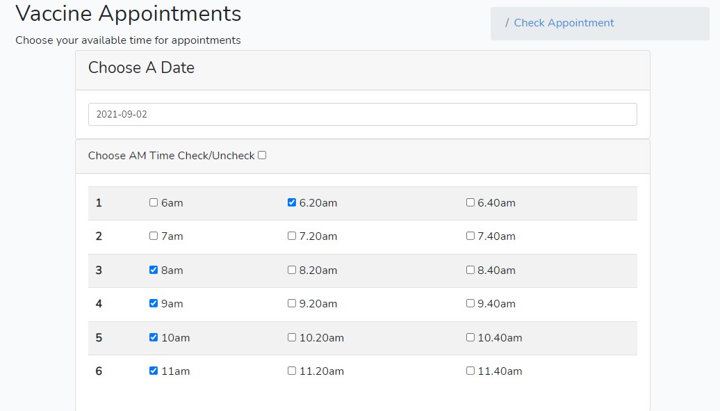 GitHub - Shindujah2107/Online-COVID-Vaccine-Appointment-System-Laravel ...