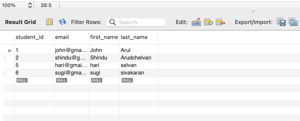 GitHub - Shindujah2107/StudentManagement