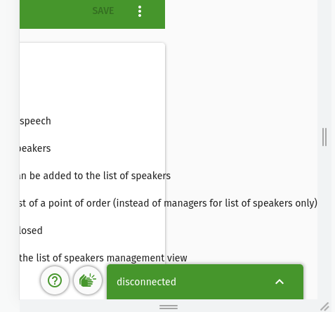 Fix text behaviour in settings · Issue #2416 · OpenSlides/openslides-client · GitHub