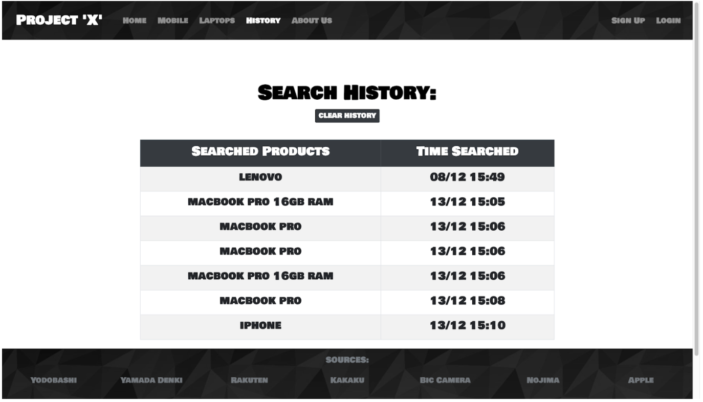 GitHub - debashishsahoo/project-x-django: ProjectX is a user-friendly tool that displays laptops ...