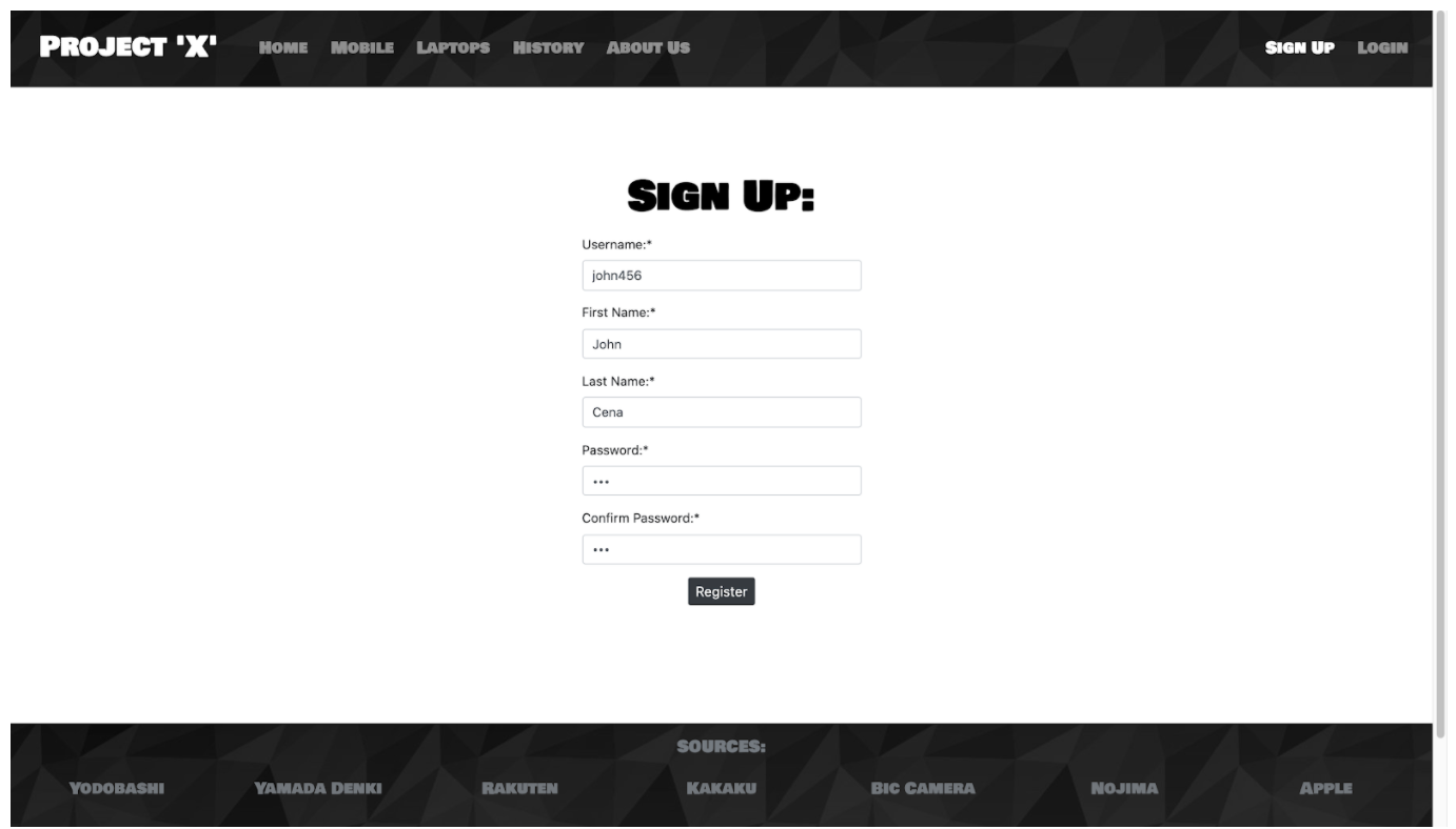 GitHub - debashishsahoo/project-x-django: ProjectX is a user-friendly tool that displays laptops ...