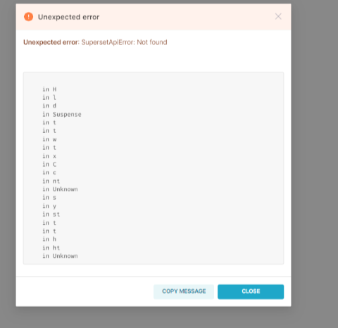 Unable to access dashboard that contains only markdown after updating to version 2.1.0 · Issue ...