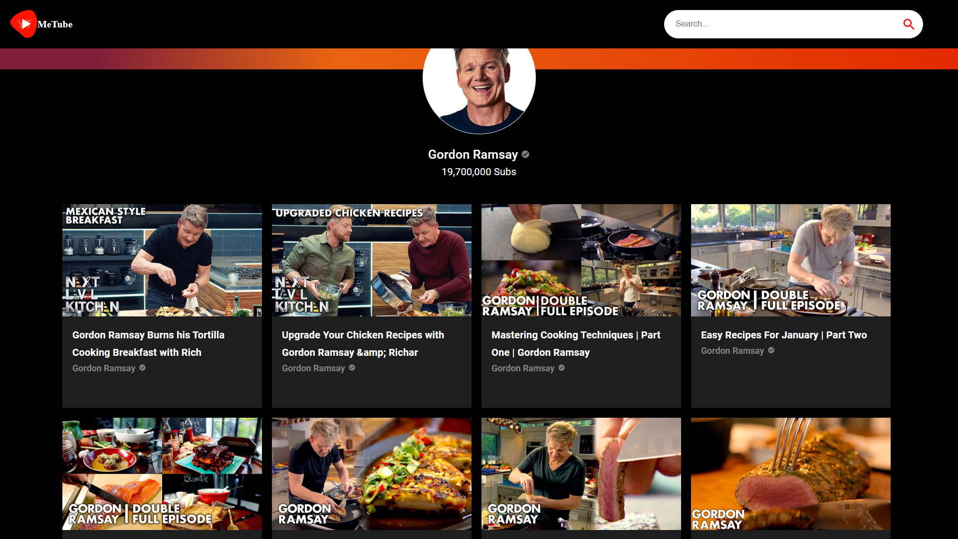 GitHub - ZEscanor/metube: A youtube clone