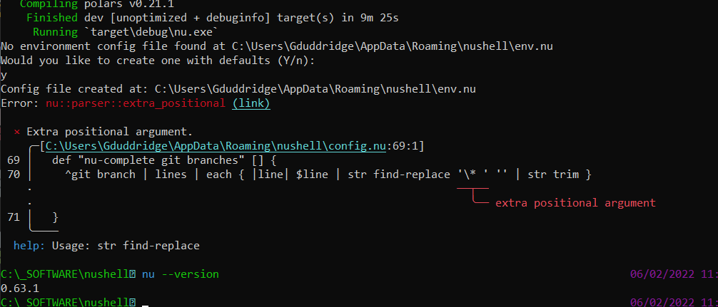 Build failed due to multiple definitions · Issue #5694 · nushell/nushell · GitHub