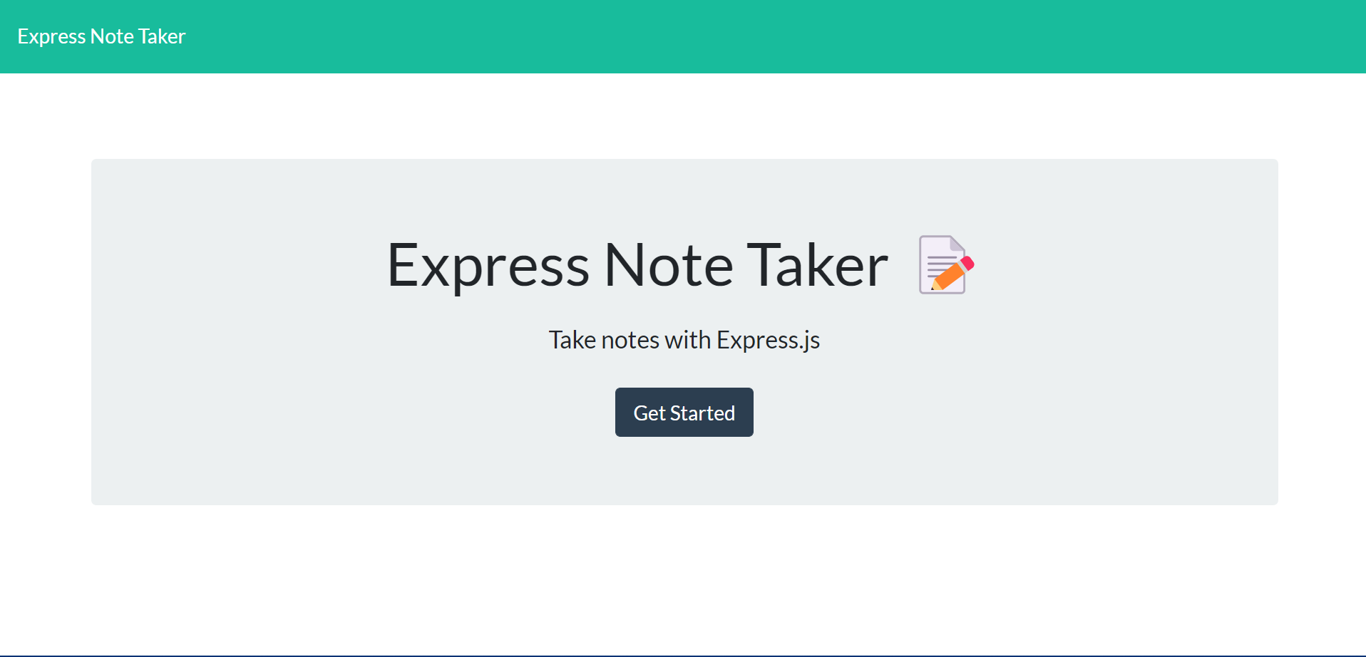 GitHub - RickyLovesCode/Express-Note-Taker