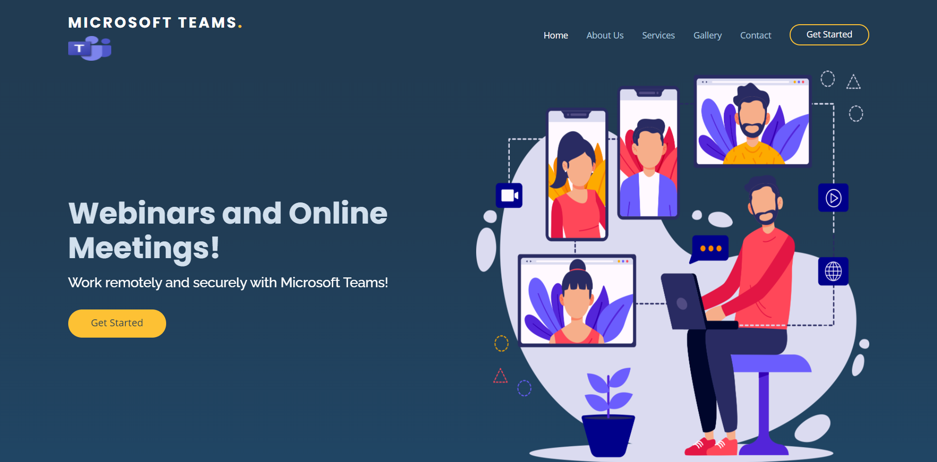 GitHub - nikitasingh2001/Microsoft-Engage-Project-Teams-Clone: Microsoft Engage 2021