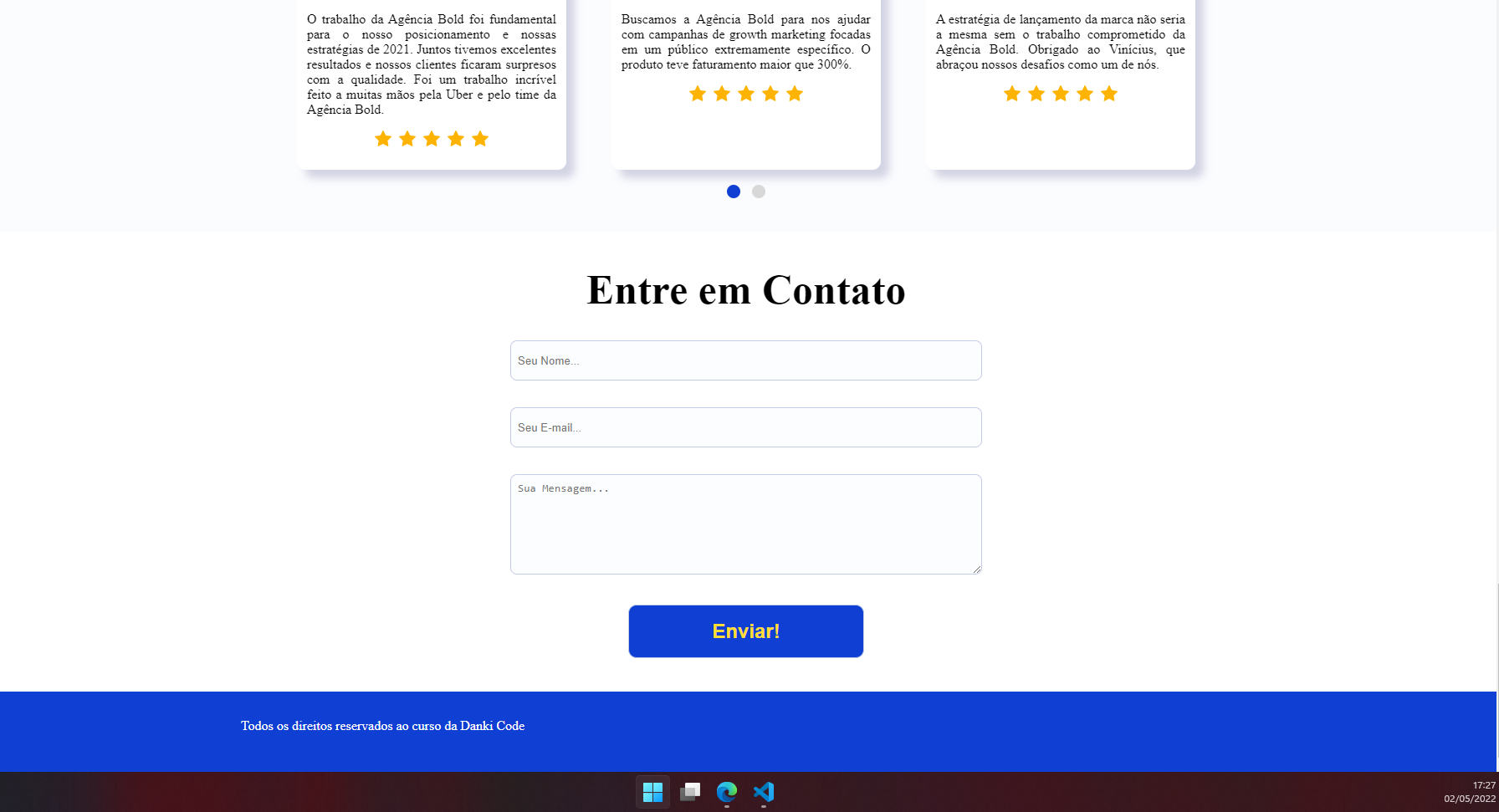 GitHub - lfbond/projetoFinal_cursoFrontEnd2_DankiCode