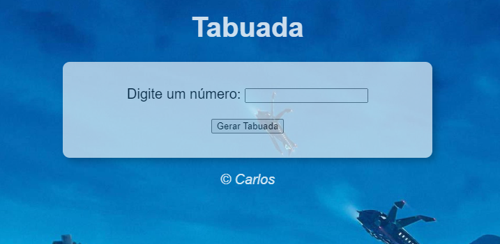 GitHub - Carlos-Daniel-SS/Tabuada: Tabuada básica
