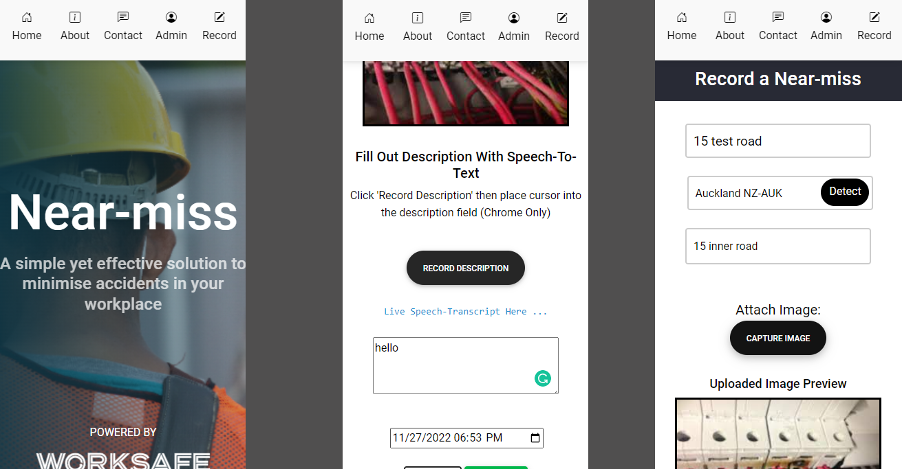 GitHub - enricoserrano/Near-Miss-App: This repository will contain our files for the Near Miss ...