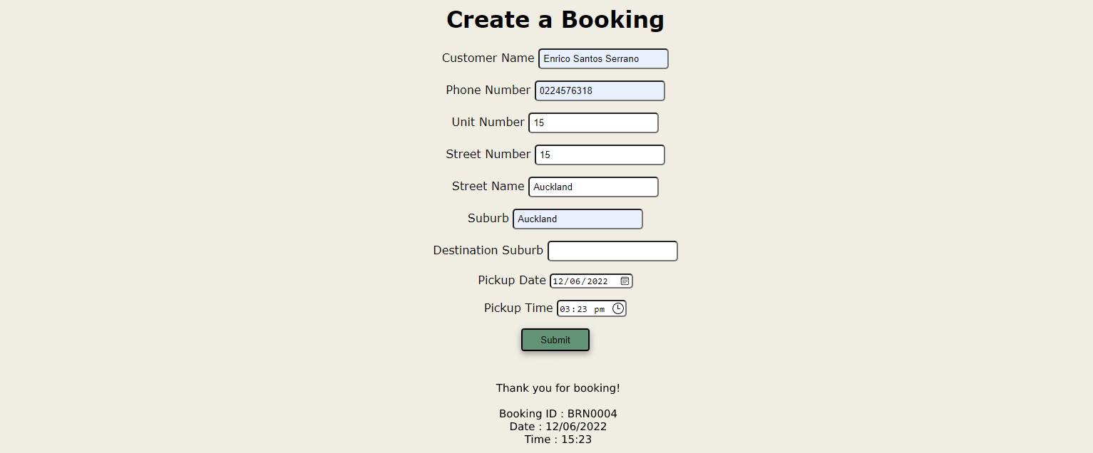 GitHub - enricoserrano/Booking-System