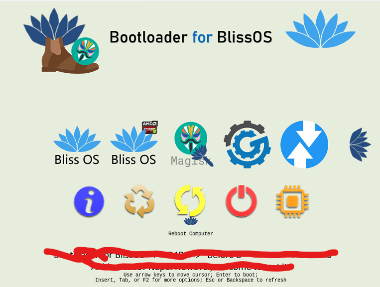 GitHub - aceofbitcoin/Bootloader-for-BlissOS: Bootloader for BlissOS