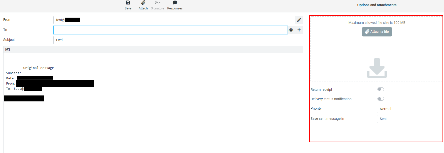 Issue with option - Forward · Issue #7532 · roundcube/roundcubemail · GitHub