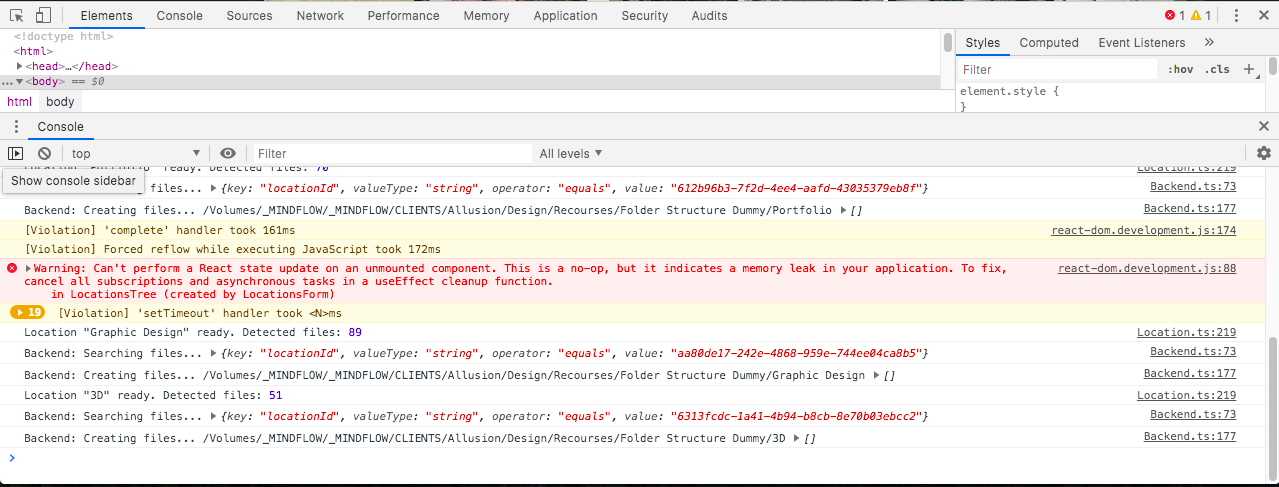 Apps randomly gets stuck "looking for images" stage · Issue #193 · allusion-app/Allusion · GitHub