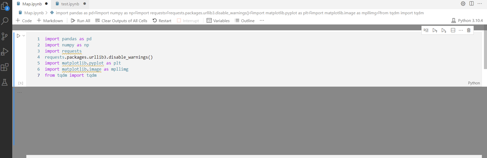 Jupyter Notebook Not Showing Output Background Turning Grey Issue 146153 Microsoft vscode 