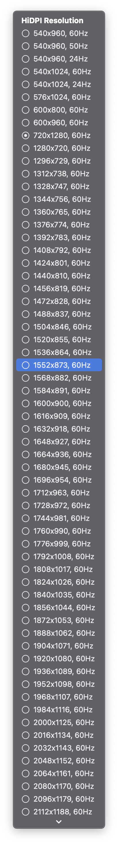Resolution slider is missing + corrupt system configuration when the display is rotated during ...