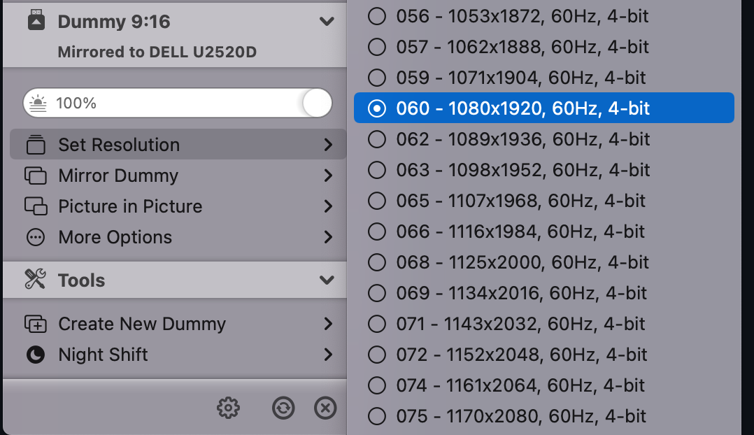 Resolution slider is missing + corrupt system configuration when the display is rotated during ...