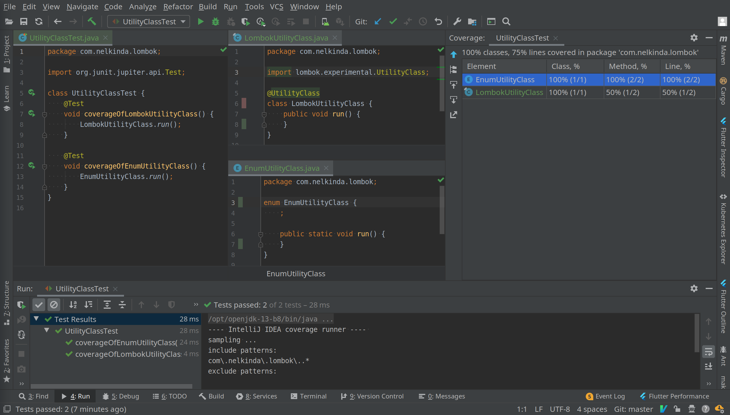 [BUG] UtilityClass should generate an enum, not a class · Issue #2313 · projectlombok/lombok ...