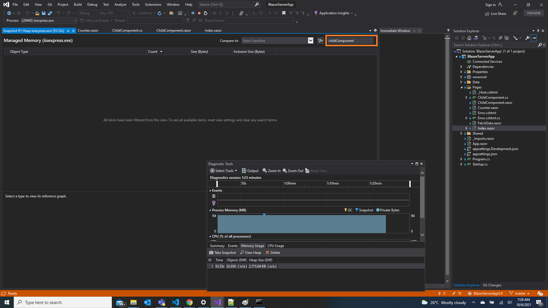 Blazor, the action object type is not disposed. · Issue #37315 · dotnet ...
