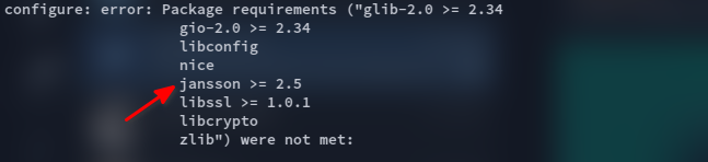 Issue during installation (compiling) on Fedora 31 · Issue #2008 · meetecho/janus-gateway · GitHub