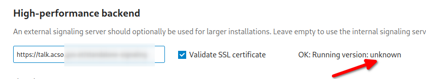 Error: Server responded with: 400 · Issue #272 · strukturag/nextcloud-spreed-signaling · GitHub
