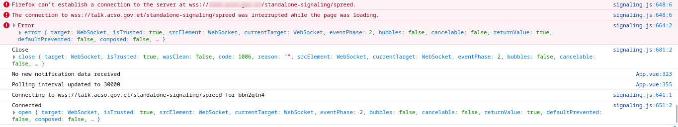 Could not get capabilities · Issue #124 · strukturag/nextcloud-spreed-signaling · GitHub