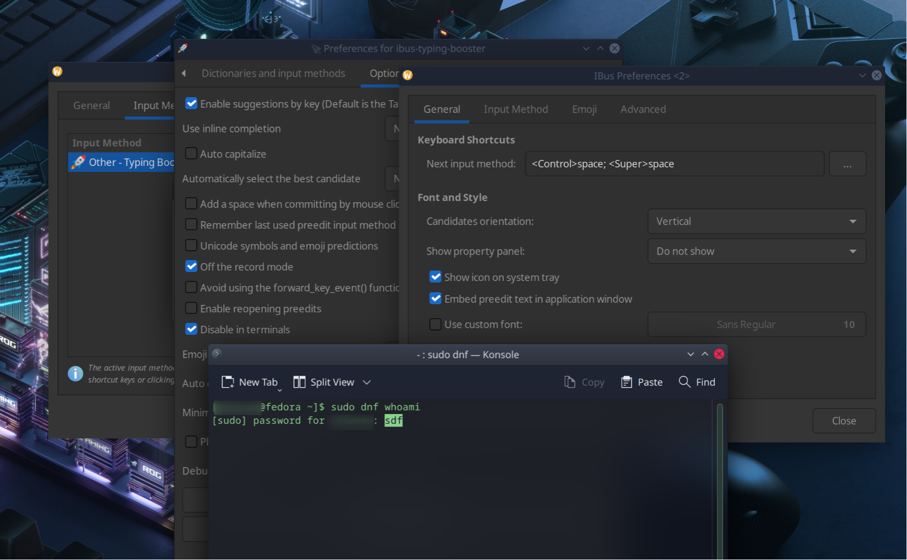 [BUG] Passwords are visible while typing using ibus-typing-booster · Issue #413 · mike-fabian ...