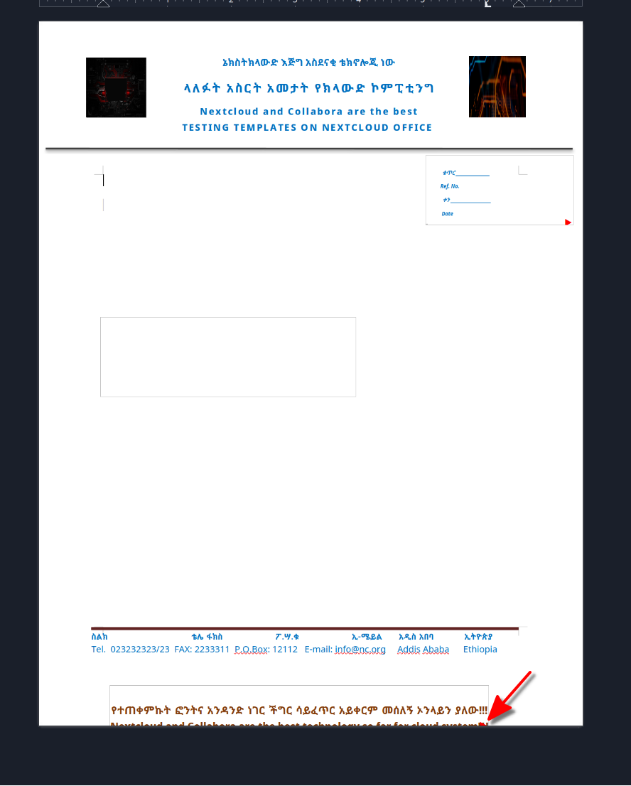 Wrong position of TextBox in header opening DOCX in Nextcloud office · Issue #5865 ...