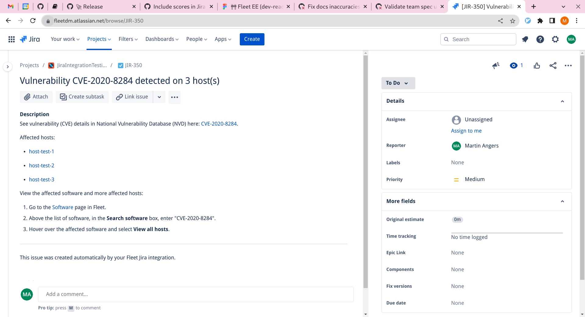 Include scores in Jira and Zendesk tickets for vulnerability automations · Issue #7675 · fleetdm ...