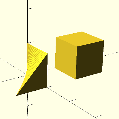 Slices from linear extrusion disappears during rendering when there's ...