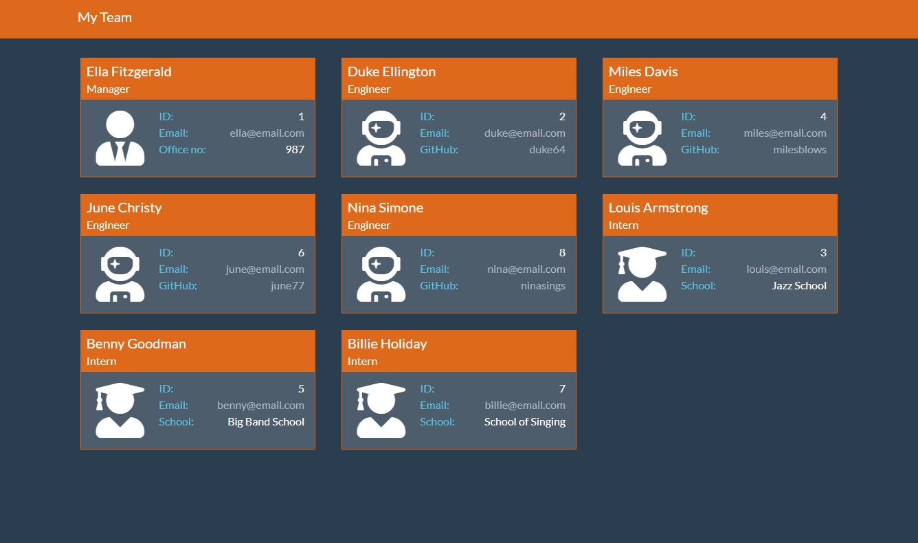 GitHub - amightyrose/TS-10-Employee-Summary-Generator: A command line ...
