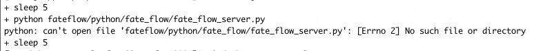 fate的python容器，在docker commit + docker save后docker load，新加载的镜像启动失败，看日志是整个fate_flow目录和代码缺失 · Issue ...