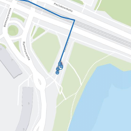 [Route] Bus marker stays on the last stop · Issue #3445 · HSLdevcom/digitransit-ui · GitHub