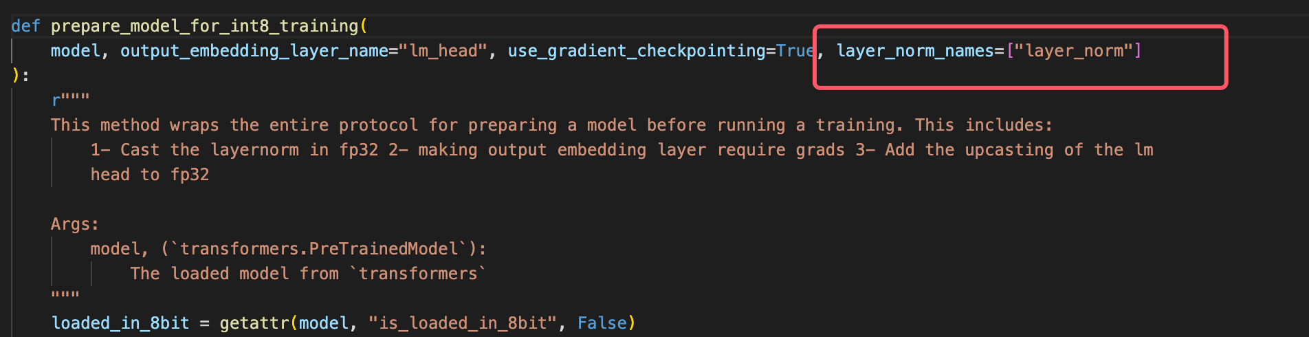 prepare_model_for_int8_training · Issue #313 · tloen/alpaca-lora · GitHub